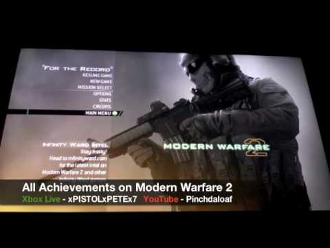 All Modern Warfare 2 Achievements Unlocked (1000G) - YouTube
