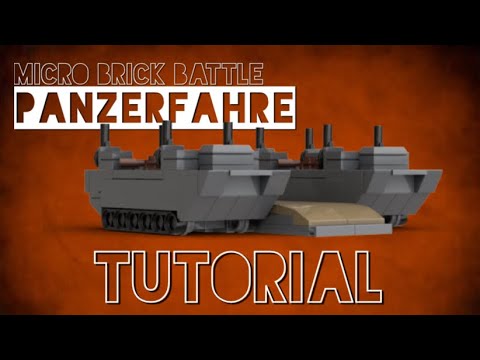 Lego WW2 Panzerfahre Battlin’ Bricks/Micro Brick Battle tutorial ...