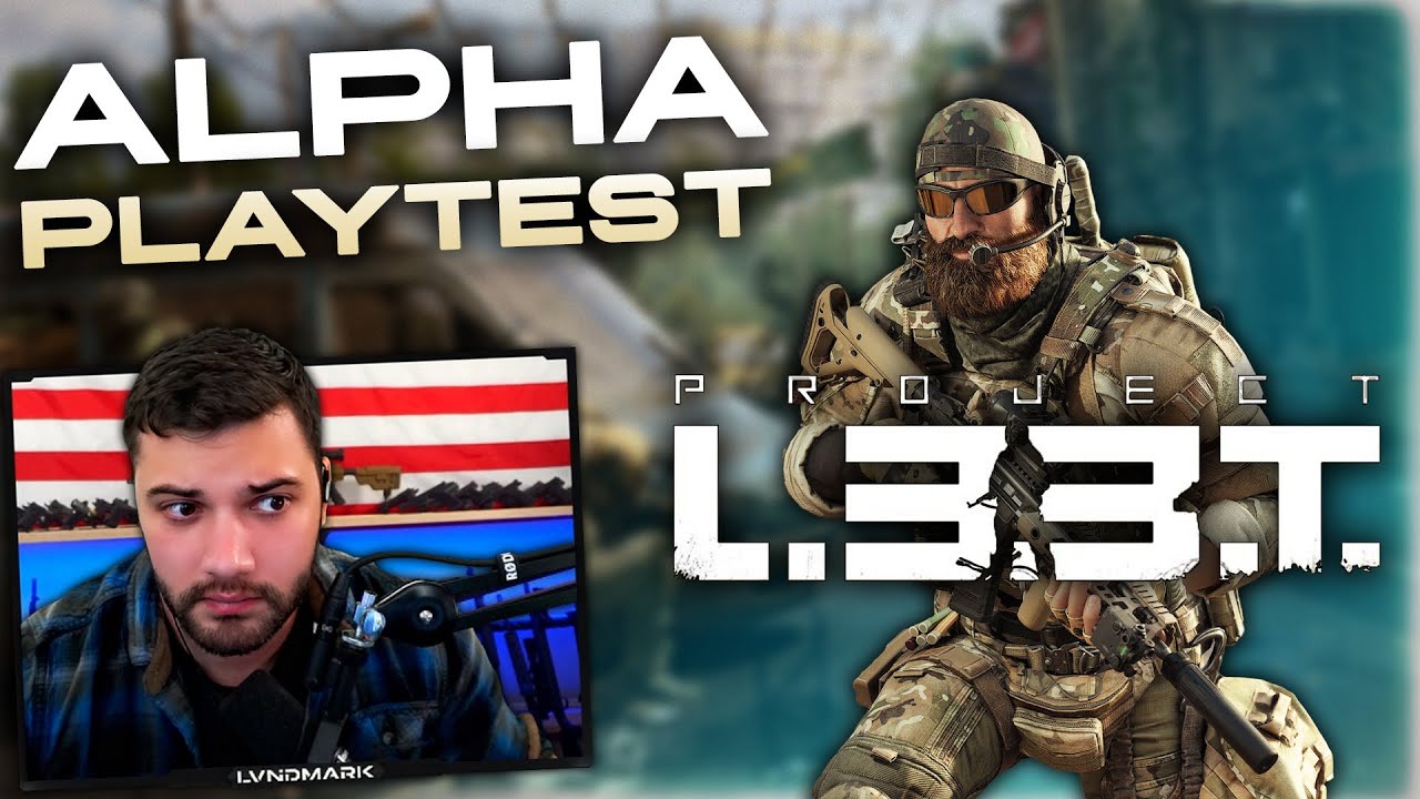 Lvndmark tries PROJECT L33T for the FIRST TIME || Extraction Shooter ...
