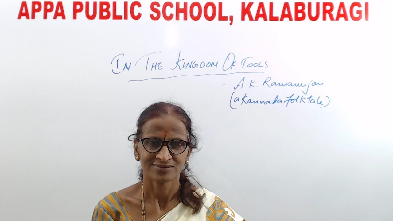 APS : CLASS 9 - ENGLISH - L-3-IN THE KINGDOM OF FOOLS(MOMENTS READER ...