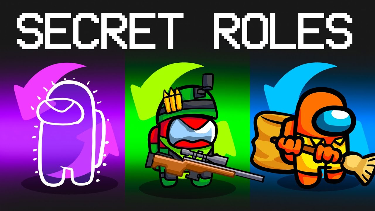 AMONG US but the IMPOSTER has a SECRET ROLE… - YouTube