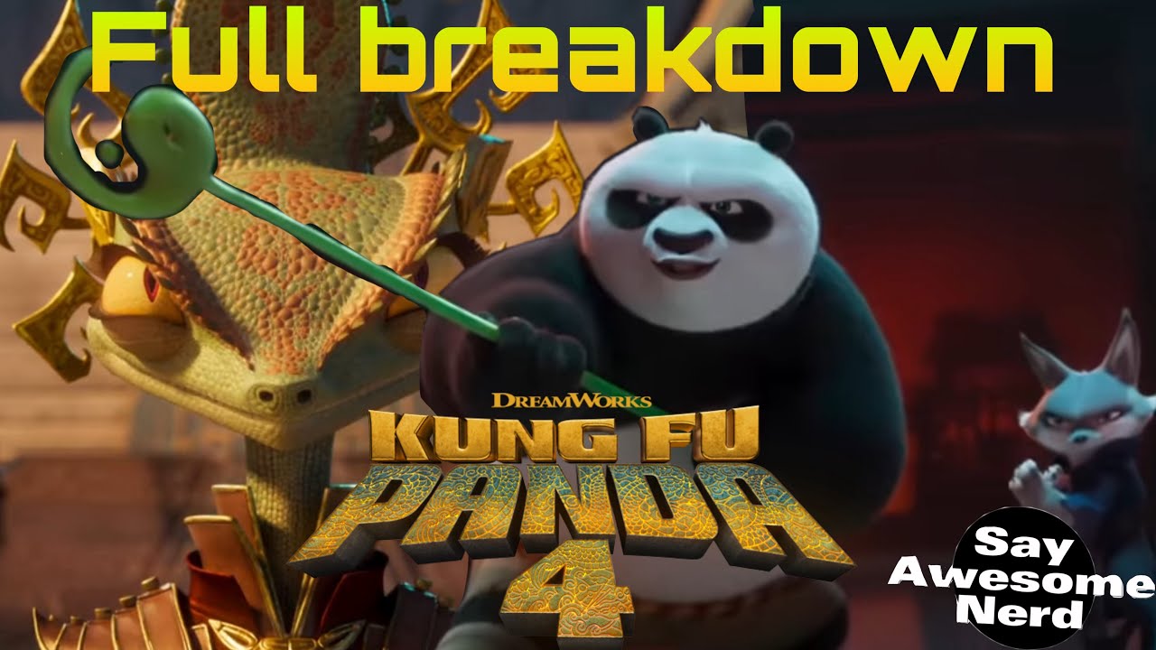 Trailer breakdown of Kung Fu Panda 4 how chameleon is summoning ...