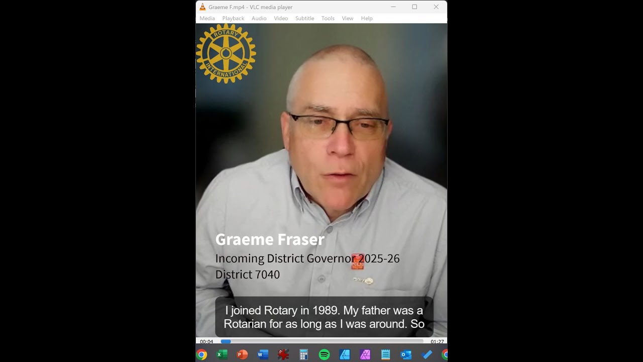 Graeme Fraser - Why Rotary! - YouTube