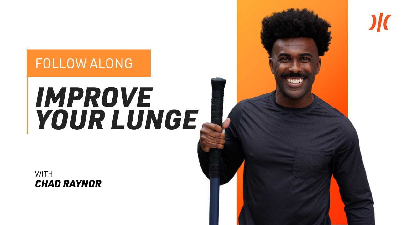 How To Improve Your Lunge with Stick Mobility - YouTube