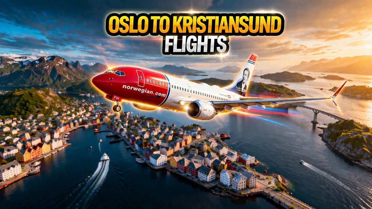 Flying from Oslo to Kristiansund with Norwegian Airlines | Affordable ...