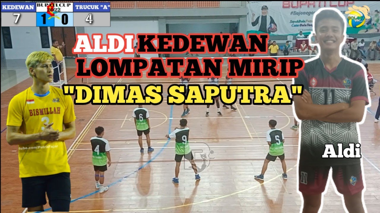 EDAAN TAKUL ft ALDI Jumping mirip Dimas Saputra dr KEDEWAN🛑 set2 TRUCUK VS KEDEWAN BUPATI CUP ...