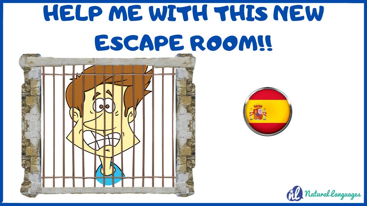 🗣Interactive Conversation to Learn SPANISH Escape Room Games (Episode ...