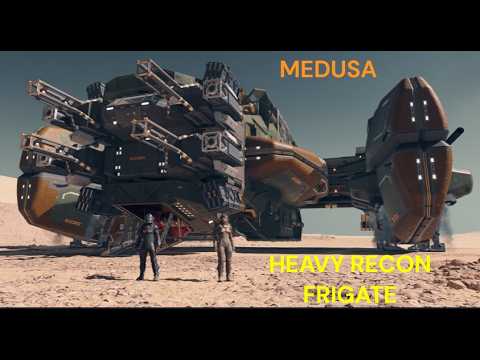 Starfield - MEDUSA, Class C Heavy Recon Frigate... - YouTube