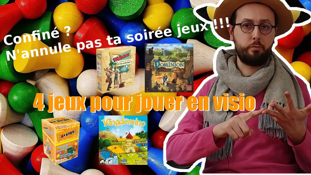 Confinement : 4 jeux pour jouer en visio - YouTube