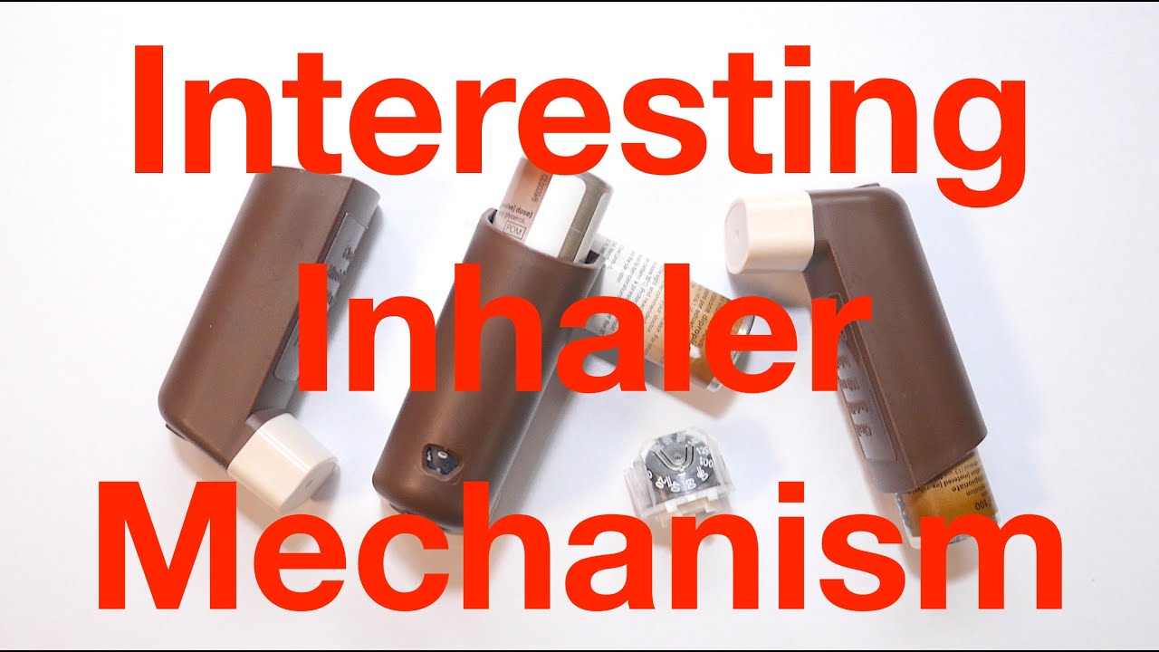 Asthma Inhaler, Clenil Modulite Brown Inhaler: Interesting Mechanism ...