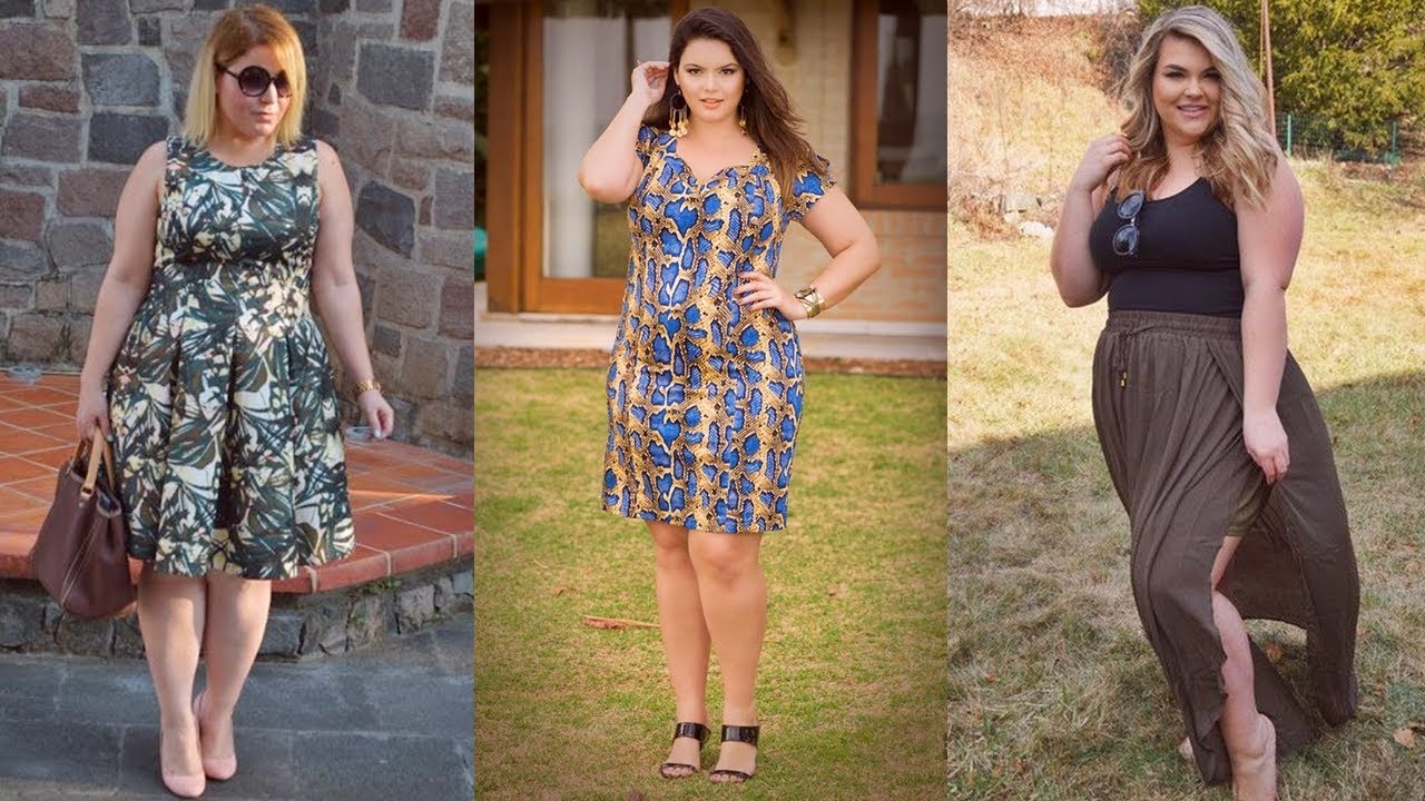 MODA PLUS SIZE 2018 | ROPA TALLA GRANDE | OUTFITS PARA GORDITAS - YouTube