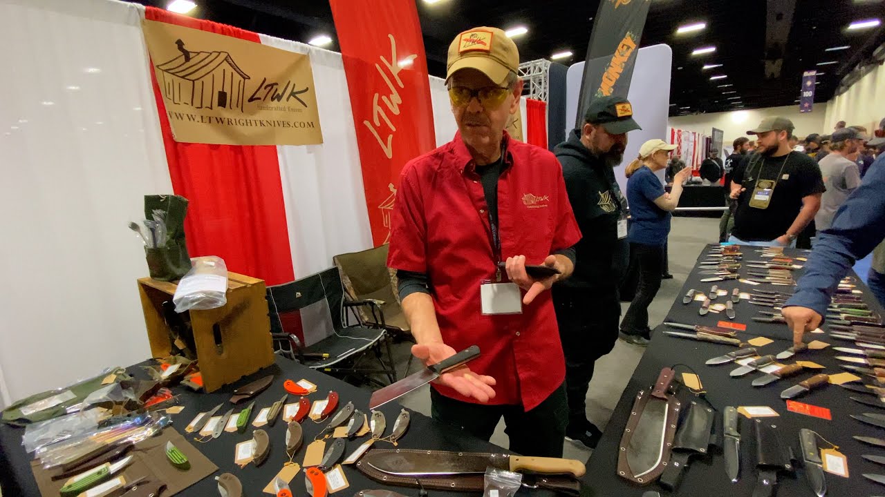 Blade Show Texas 2024 - L.T. Wright Knives - YouTube