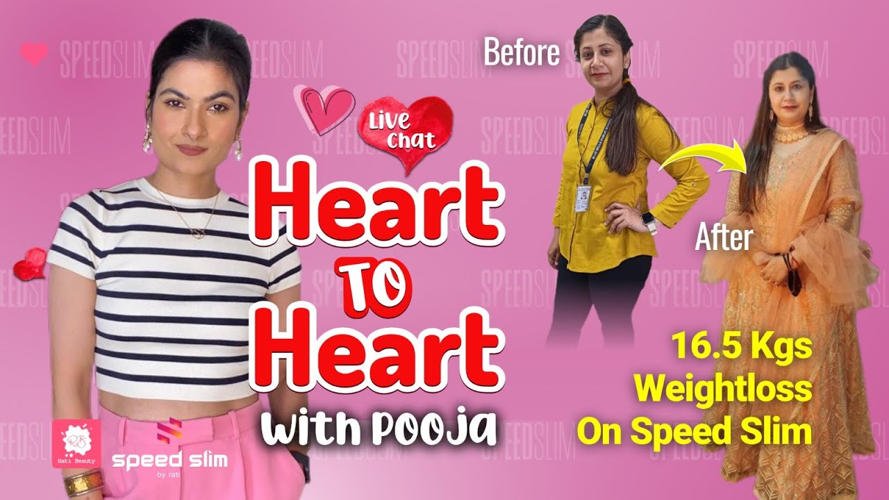 Heart to heart with Rati #ratibeauty #speedslim - YouTube