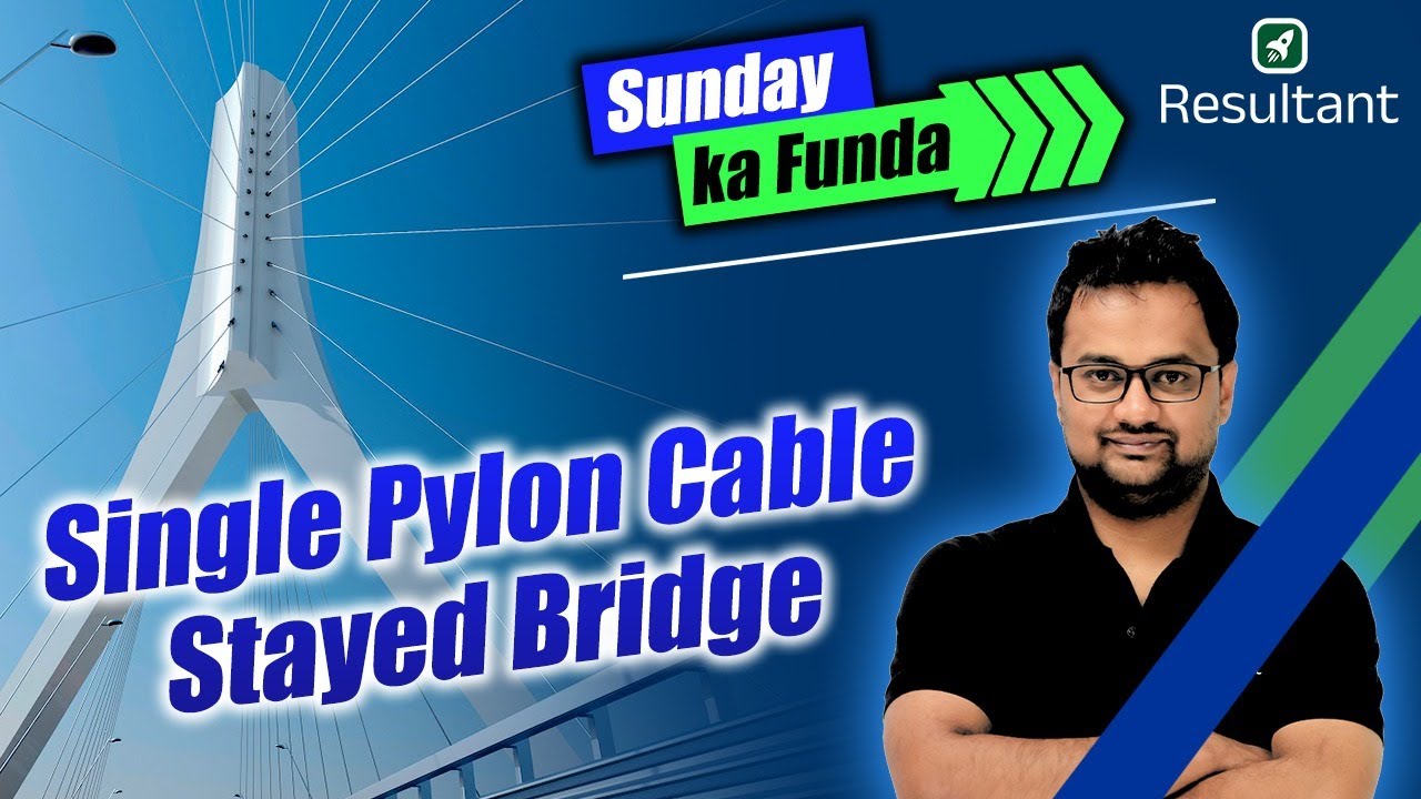 Single Pylon Cable Stayed Bridge | Civil Engineering | Pylon Structure ...