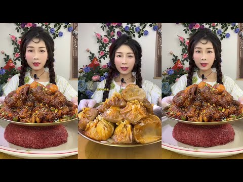 【ASMR】【MUKBANG】東坡肉 BRAISED PORK BELLY | EATING SHOW |CHINESE MUKBANG |食べ |吃播 LOVE ASMR•JENNIE #咀嚼音