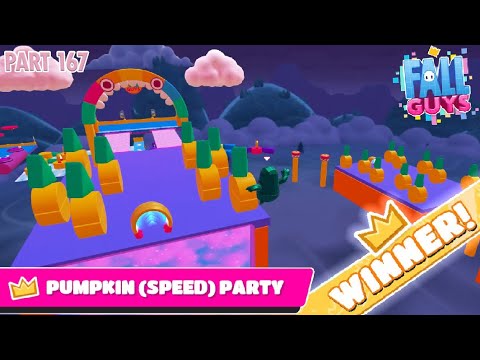 FALL GUYS | Pumpkin Speed Party - YouTube
