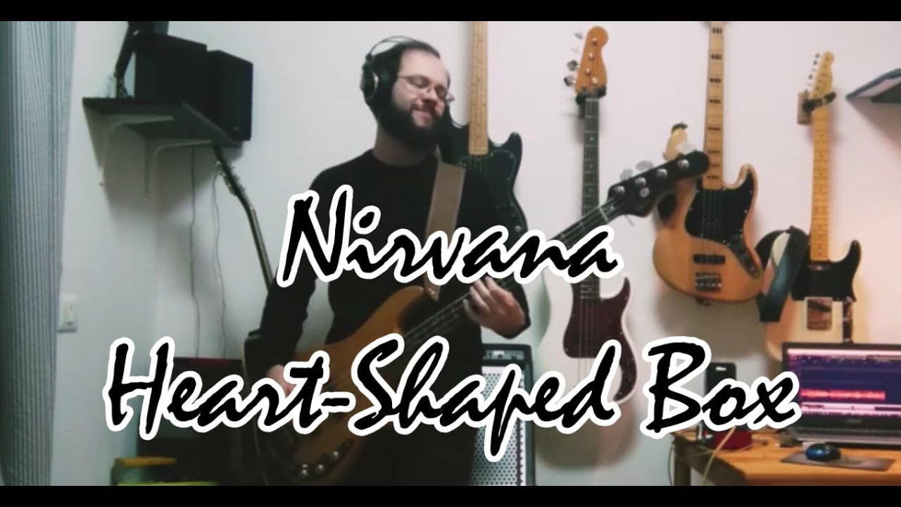 Heart Shaped Box by Nirvana Bass Cover - YouTube