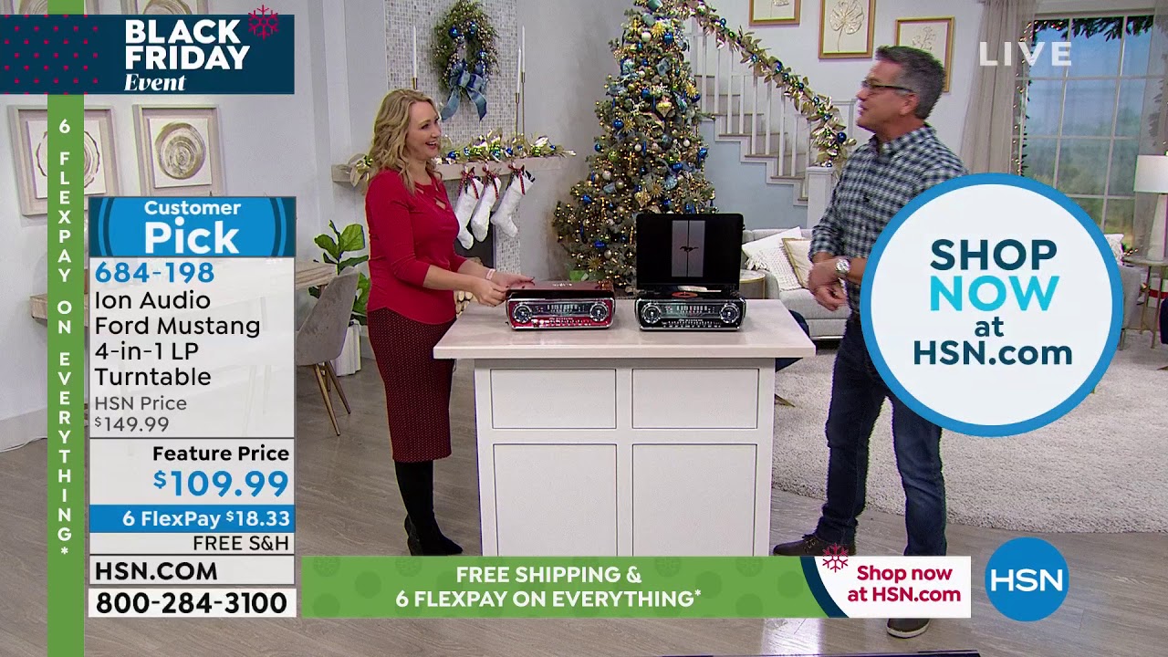 Ion Audio Ford Mustang LP 4in1 Turntable - YouTube