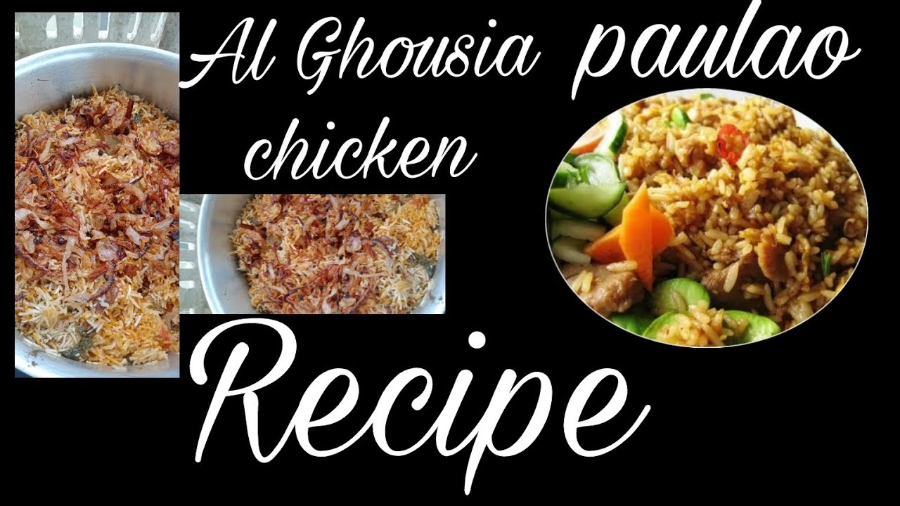 All Ghousia Chicken paulao Recipe/itna DELICIOUS - YouTube