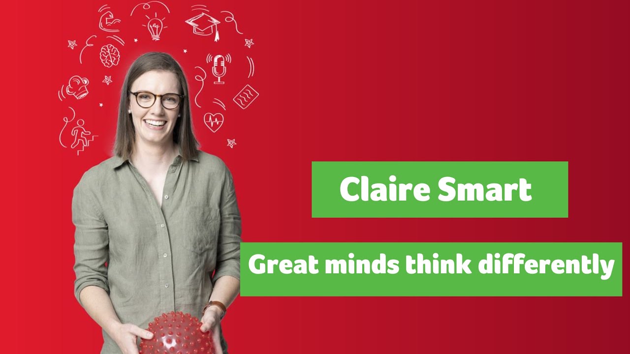 Great minds think differently - Claire Smart, physiotherapist - YouTube