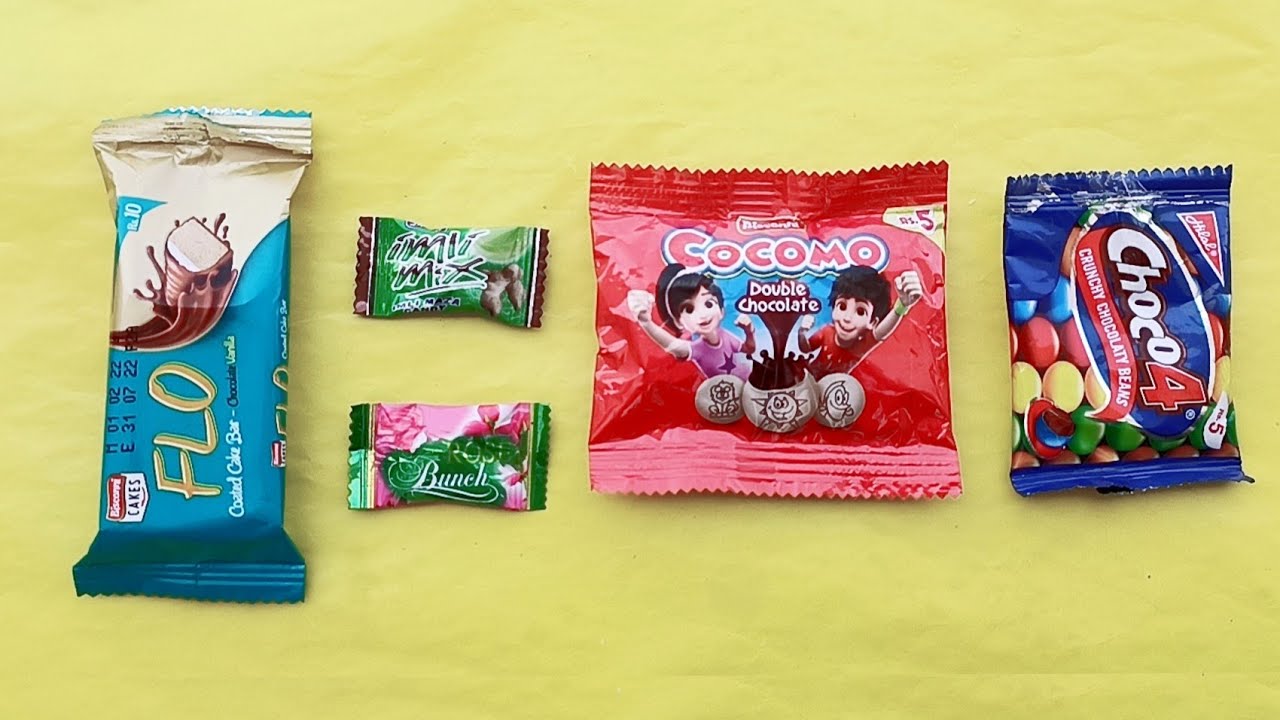 Cocomo/Satisfying ASMR/some Lot's of candies/Cake and candies - YouTube