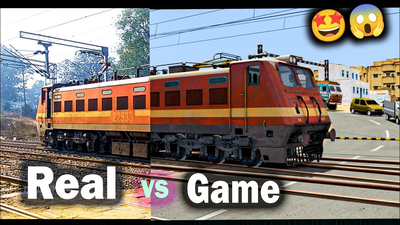 REAL vs GAME #1 - Railworks/Train Sumulator Ultra Realistic Route 2022 ...