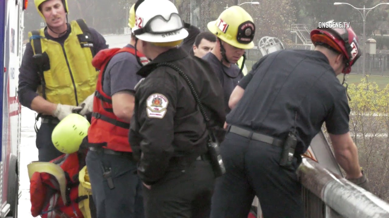 Riverside: Fire Departments in Action in January 2019 Water Rescue's ...