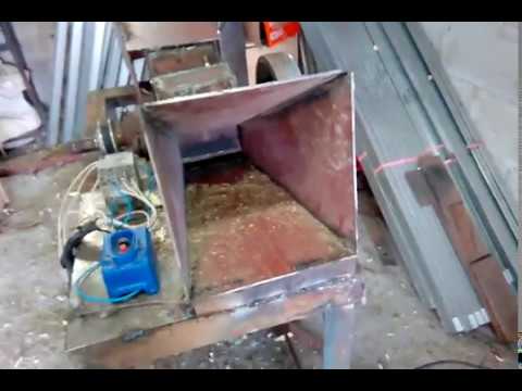 Измельчитель веток своими руками. - YouTube