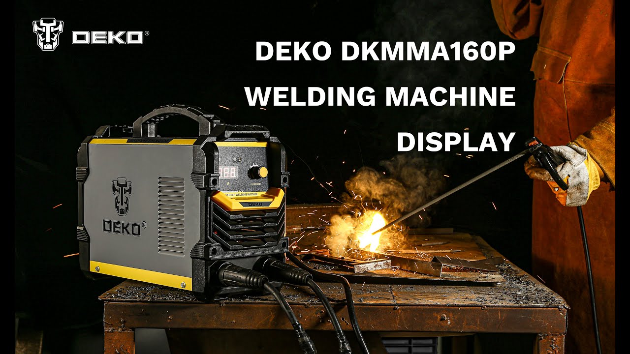 DEKO TOOLS. Welding Machine. DKMMA160P/180P/200P/250P. New Model from ...