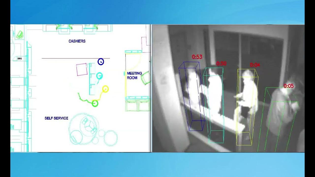 Queue Management System Demo Real Time Video Queue Monitoring & Reporting from VCA Technology ...
