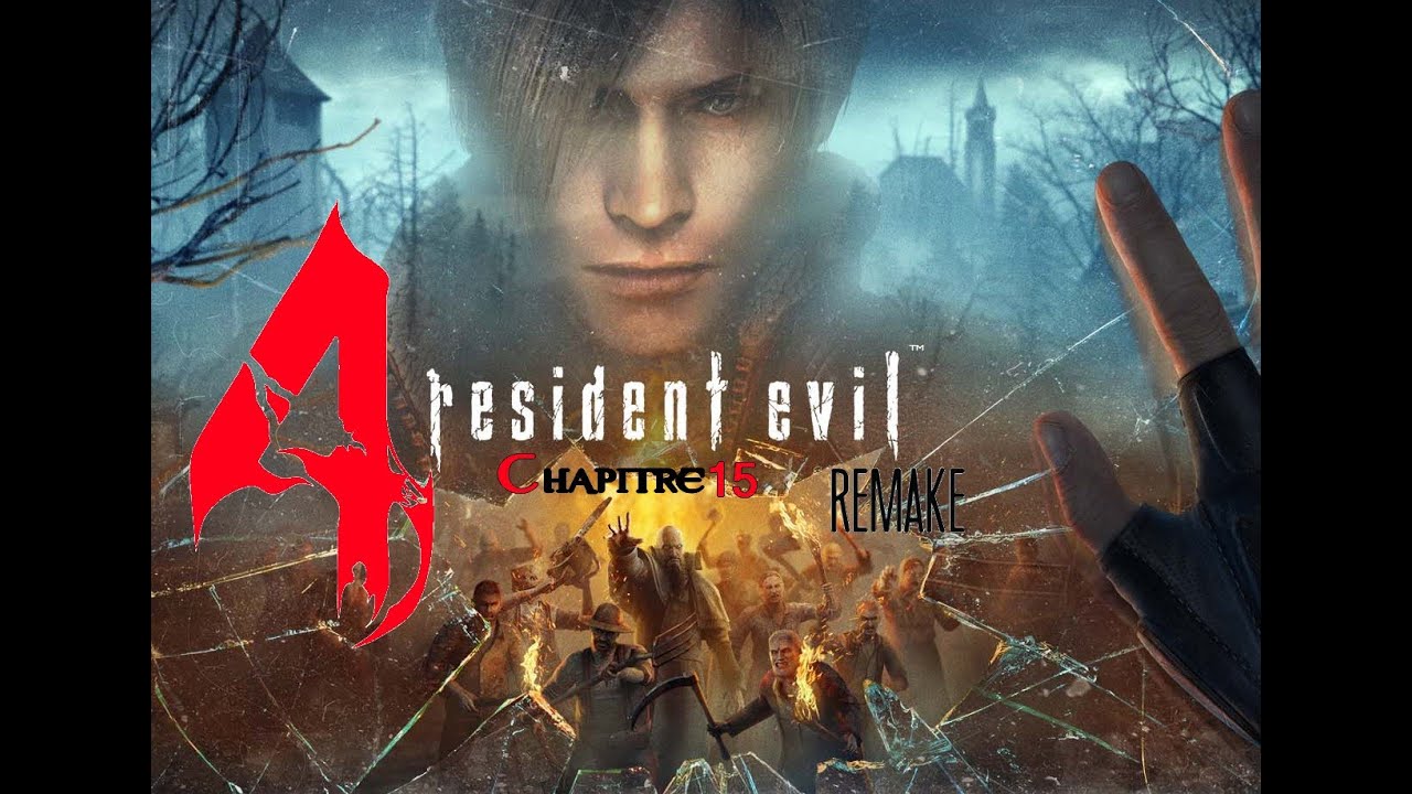 Resident Evil 4 Remake Chapitre 15 Live Twitch + trésors Dark Leon Punk ...