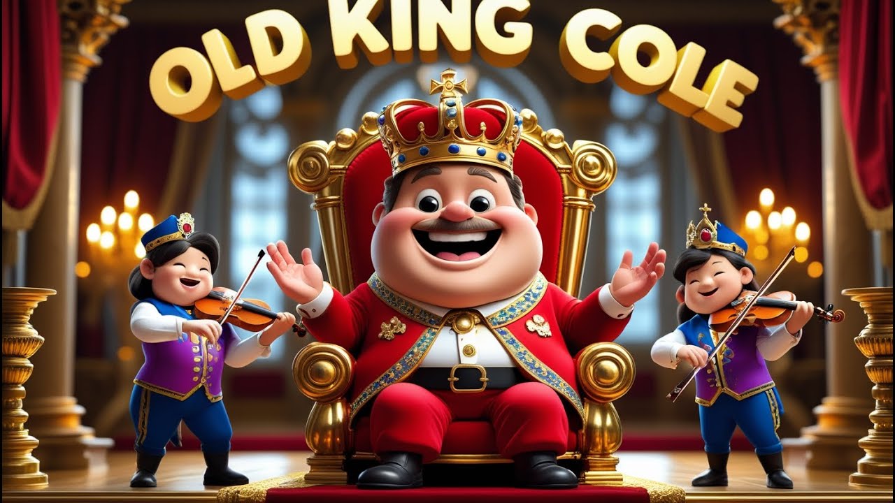 Old King Cole | Fun 3D Animated Nursery Rhyme for Kids! | ThulirKutties ...
