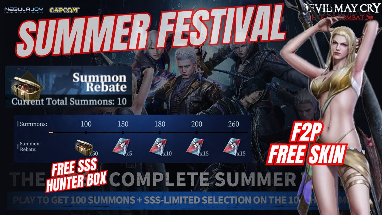 CARA KLAIM SKIN GRATIS || PENJELASAN LENGKAP EVENT SUMMER FESTIVAL DMC: Peak Of Combat #dmcpoc # ...