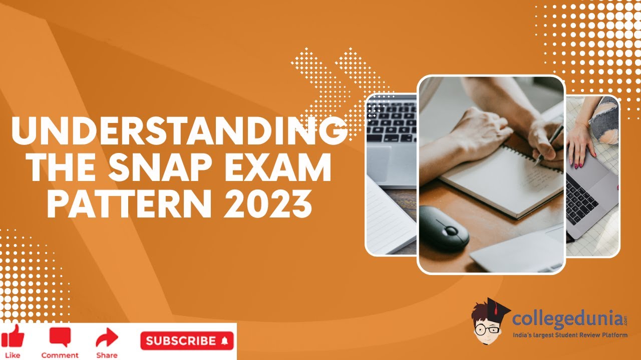 SNAP Exam Pattern 2023 - YouTube