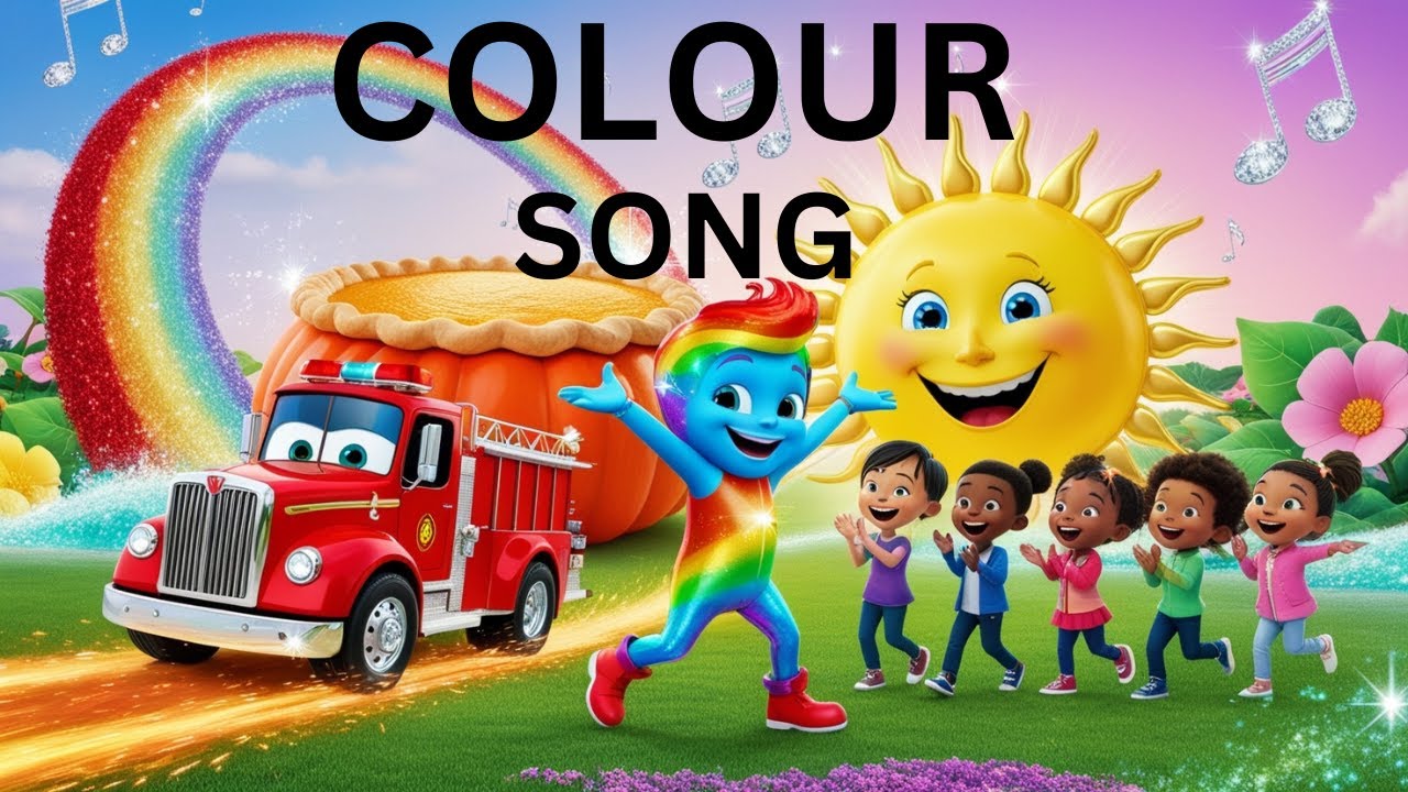 colours song for kids / kids song / nursery rhyme / kids video - YouTube