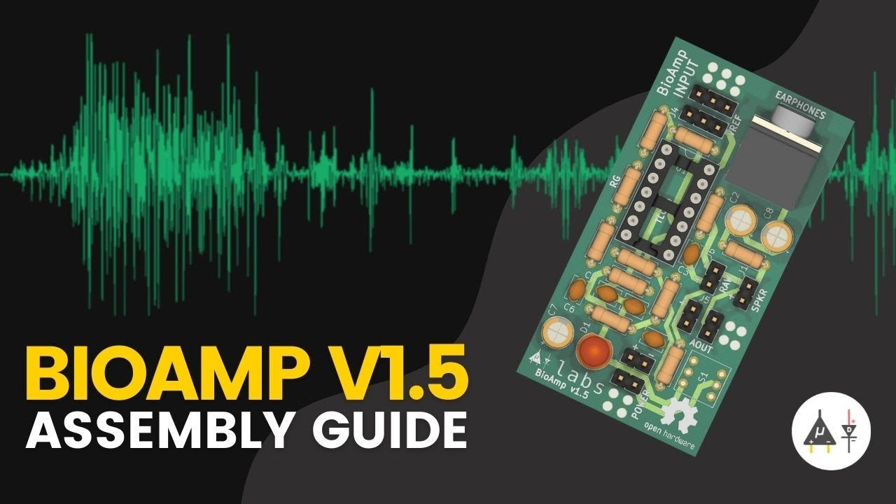 BioAmp v1.5 | Assembly guide | DIY Neuroscience - YouTube