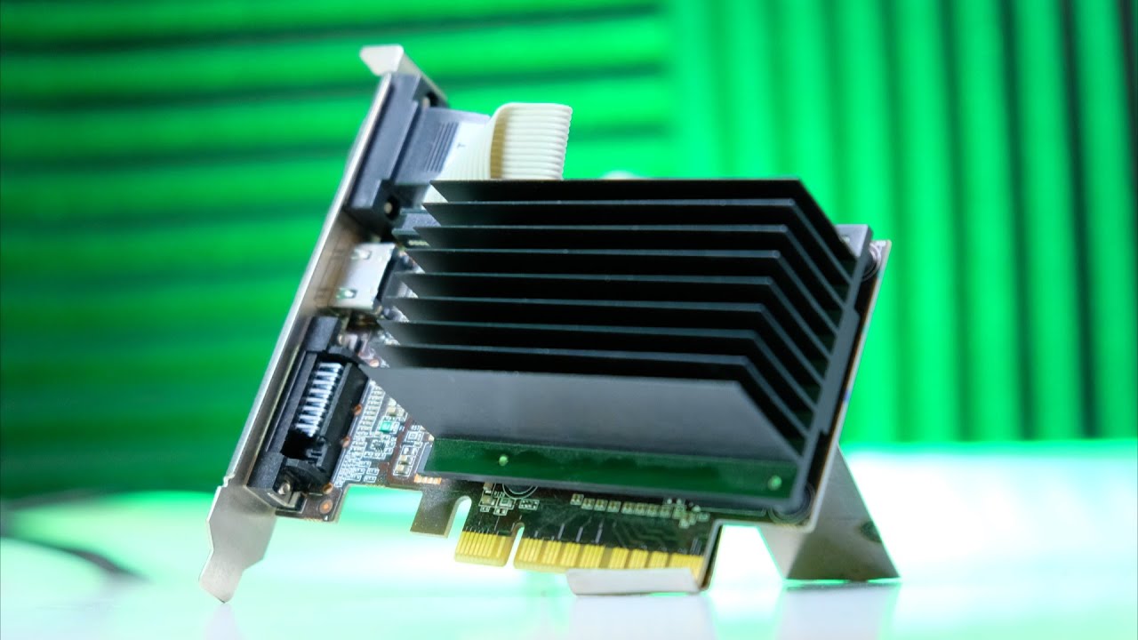 Gainward GeForce GT 720 Silent Benchmark - YouTube