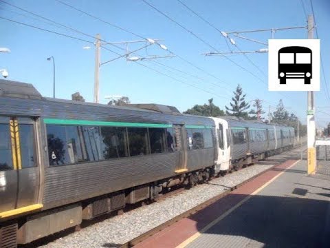 Transperth Trains A-Series EMU - Departing Oats Street Station ...