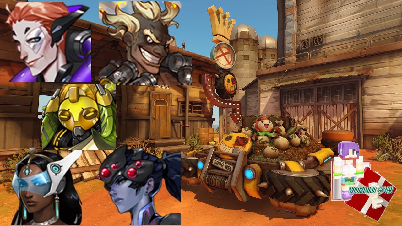 [오버워치] 쓰레기촌 문을 연구하다 나온 결과물 [Overwatch] The door in the attacker's first ...