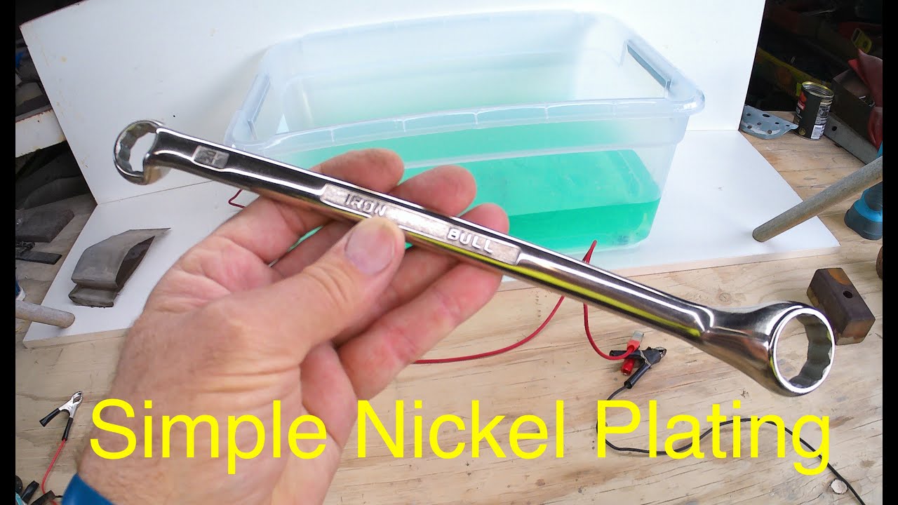 Nickel plating first attempt - YouTube