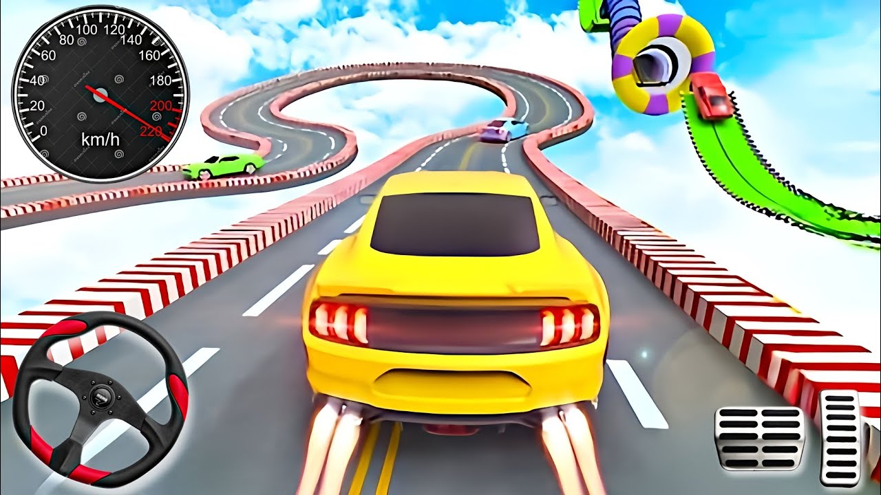 Pardo Car Stunt Racing 3D - Impossible GT Mega Ramps Car Drive Android ...
