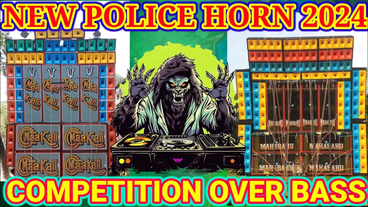 police horn dj competition//Competition horn over bass/dj bm - YouTube