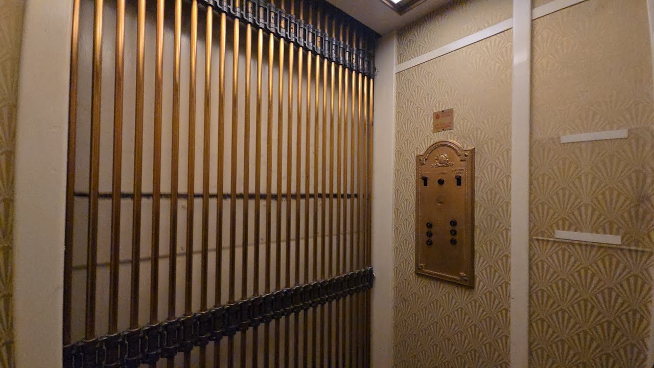 Another Beautiful Historic Otis Traction Elevator - YouTube