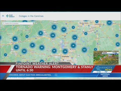 Outage Map: Thousands without power in viewing area