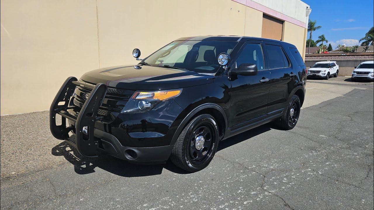 2015 Ford Explorer Police Utility Stock 10278 PUV - YouTube