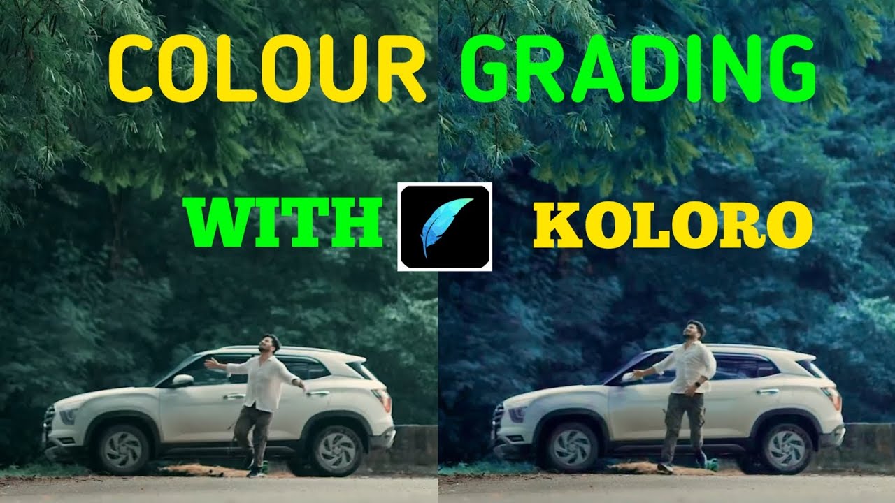 How to colour grade your videos in koloro app | Video colour grading😱💯 ...