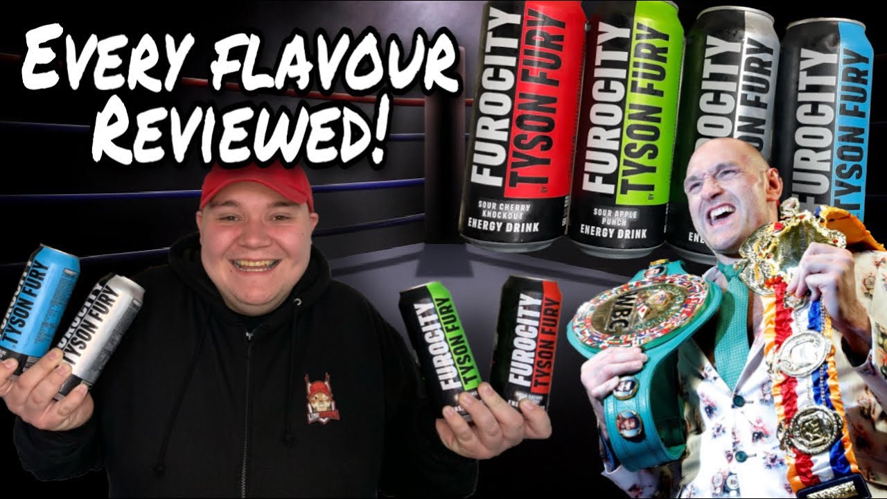 Tyson Fury FUROCITY energy drink review! - YouTube