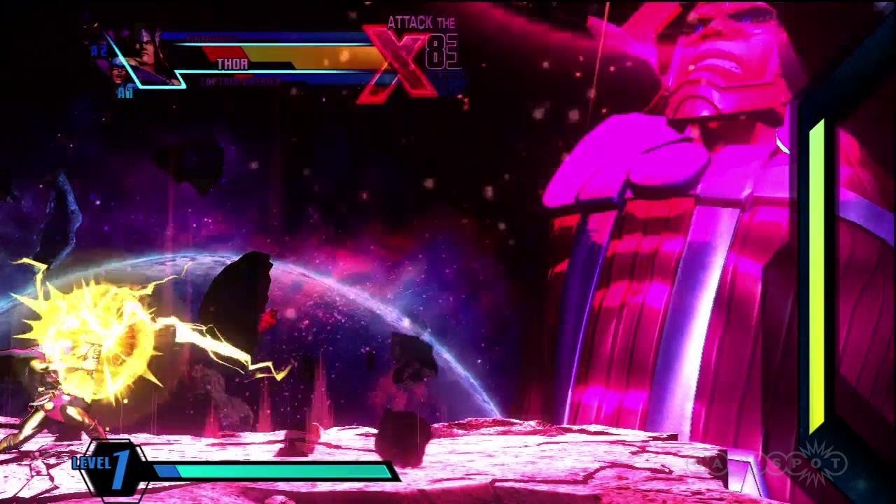 Galactus gameplay video - Ultimate Marvel vs. Capcom 3 (Xbox 360) - YouTube