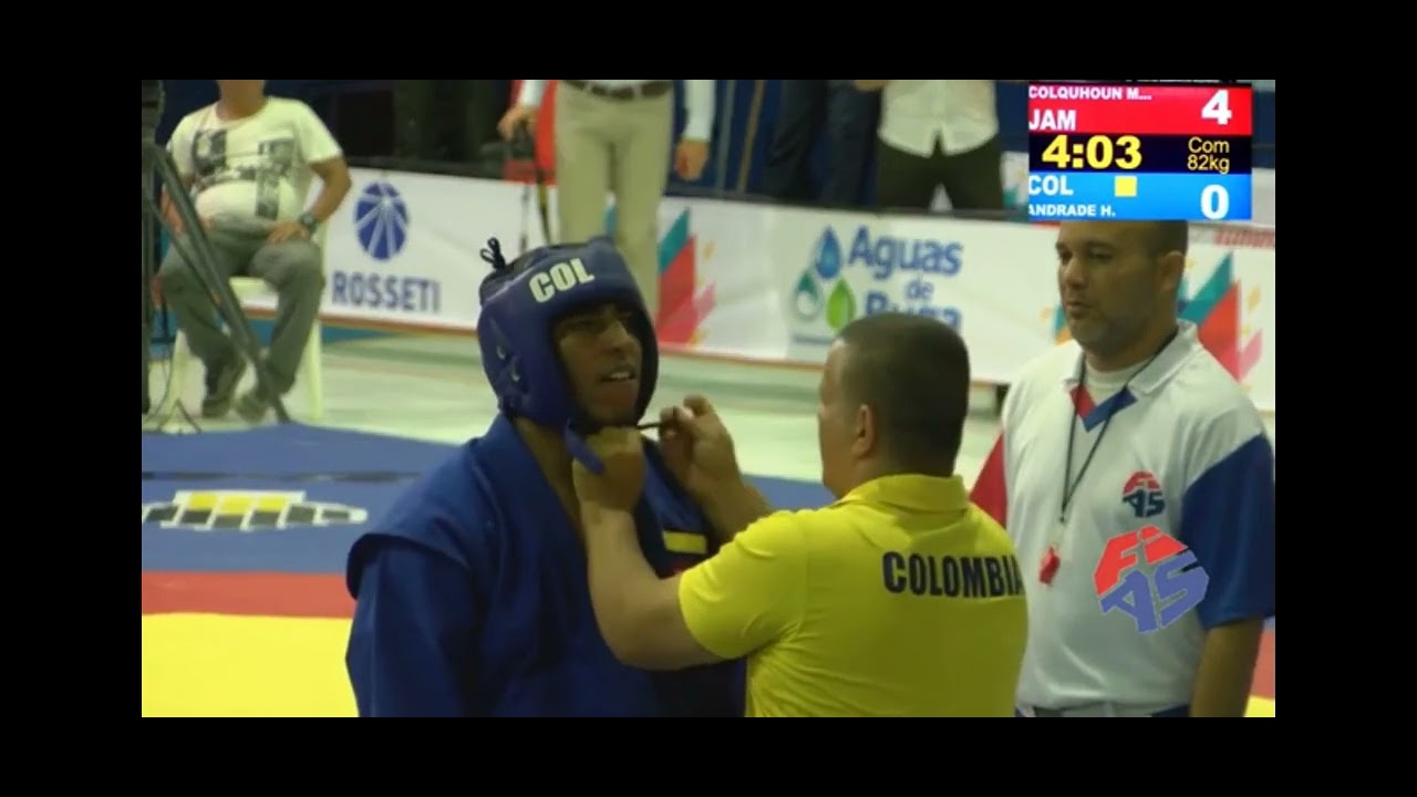 ANIMAL-ANDRADE panamericano de sambo - YouTube