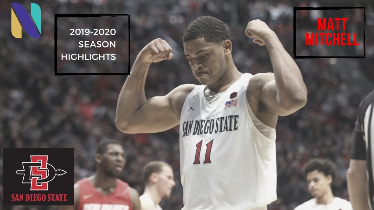 Matt Mitchell San Diego State Aztecs 2019-2020 Highlight Montage ...